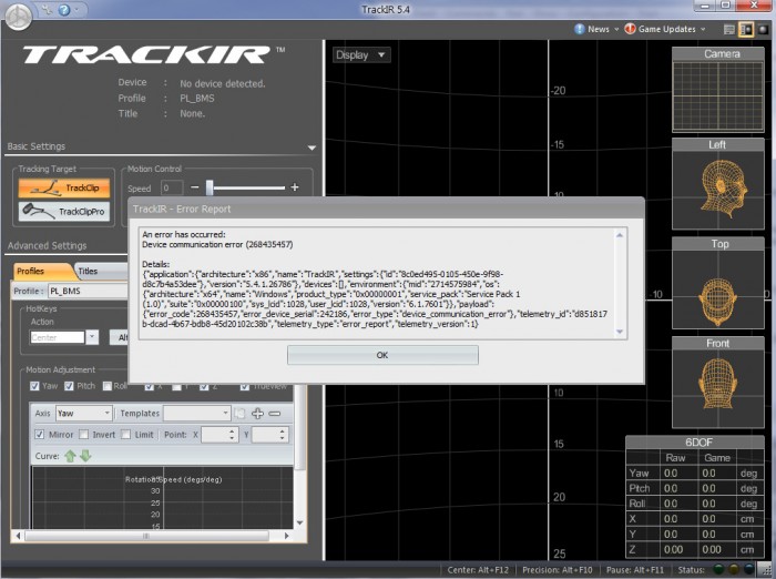 TrackNP on TrackIR Software 5.3 – 終極邊疆 BLOG